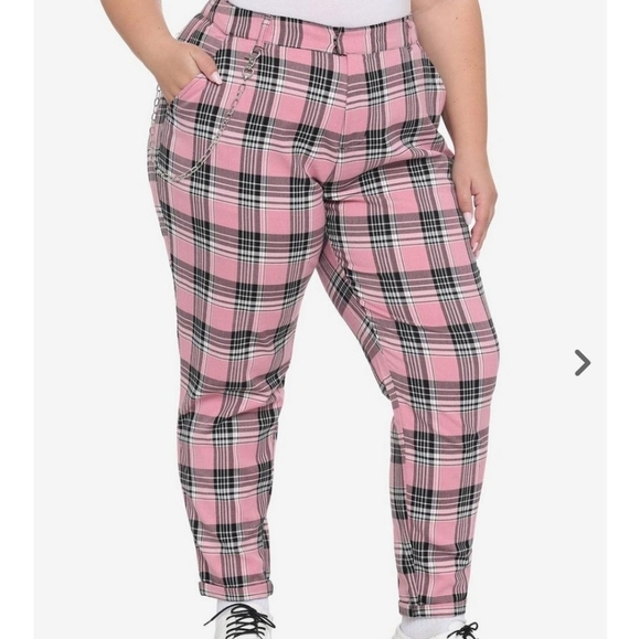 Hot Topic | Pants & Jumpsuits | Nwt Hot Topic Plus Size Plaid Trouser ...